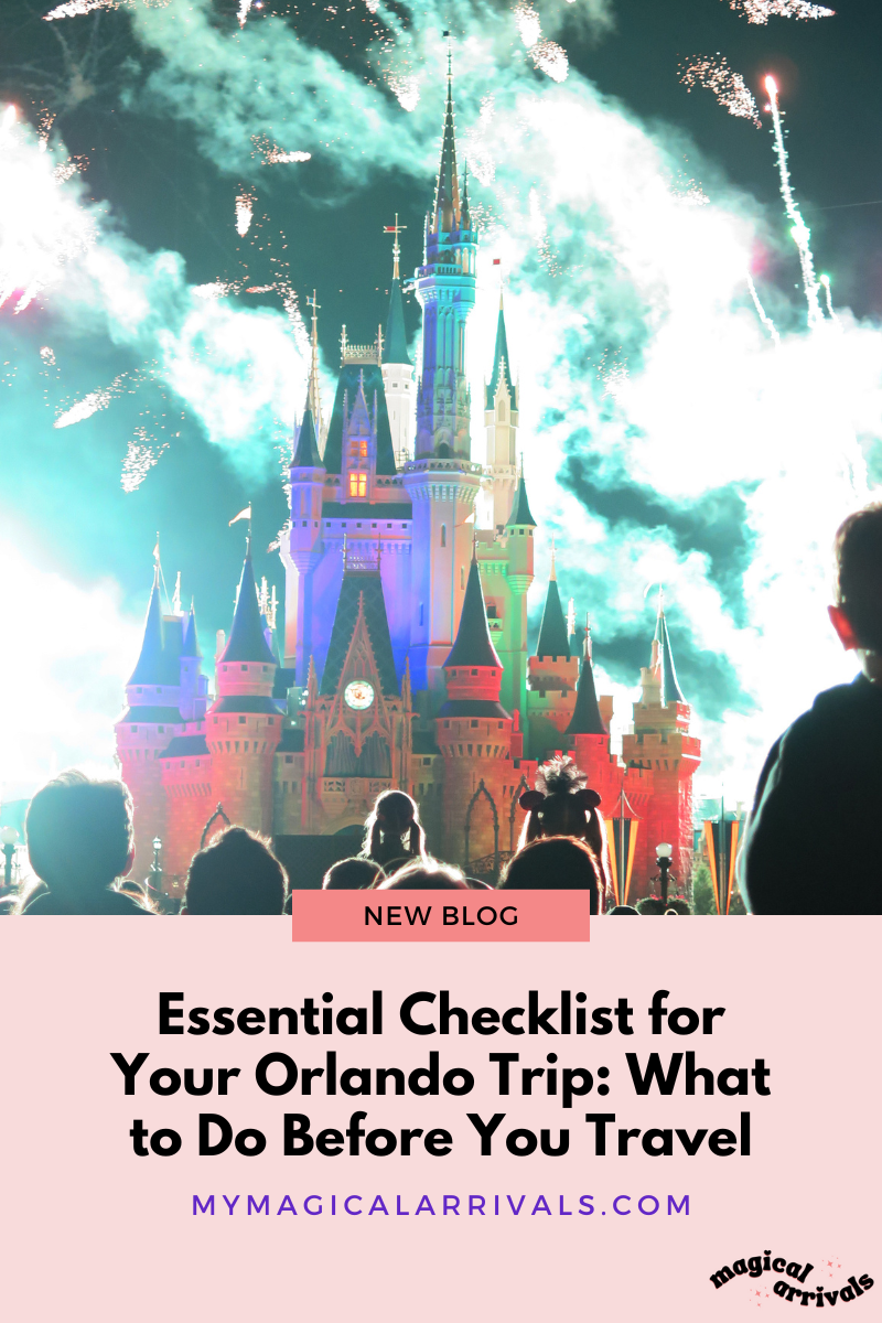 Orlando Pre-Travel Checklist | Orlando Vacation Rental Concierge